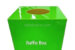 Custom acrylic raffle draw box